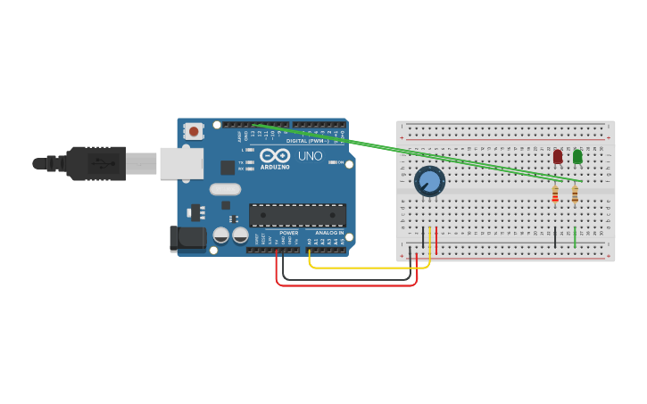 Circuit design tpsee arduino - Tinkercad
