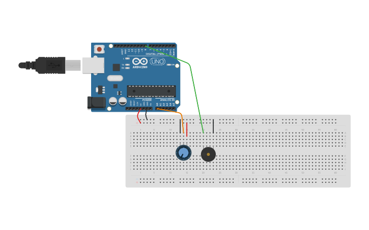 Circuit design Isvor pocket fab academy exercício com som - Tinkercad