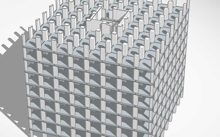 3D design Destructible construction site - Tinkercad