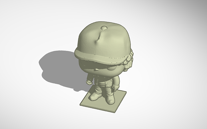 3D design Stranger Things - Tinkercad