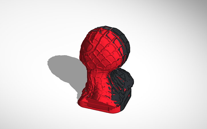 3D design Amazing Spider man - Tinkercad