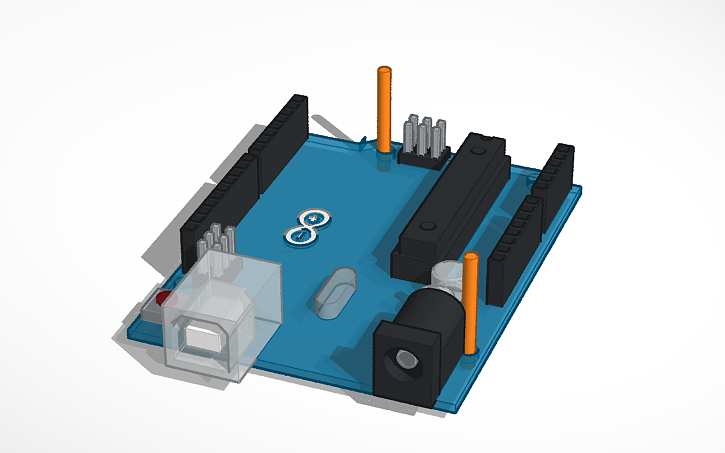 3D design Arduino Casing - Tinkercad