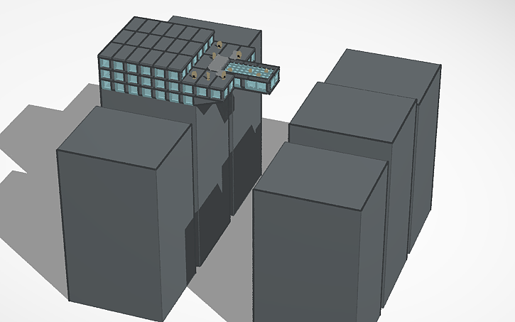 3D design Simlab penthouse party accident - Tinkercad