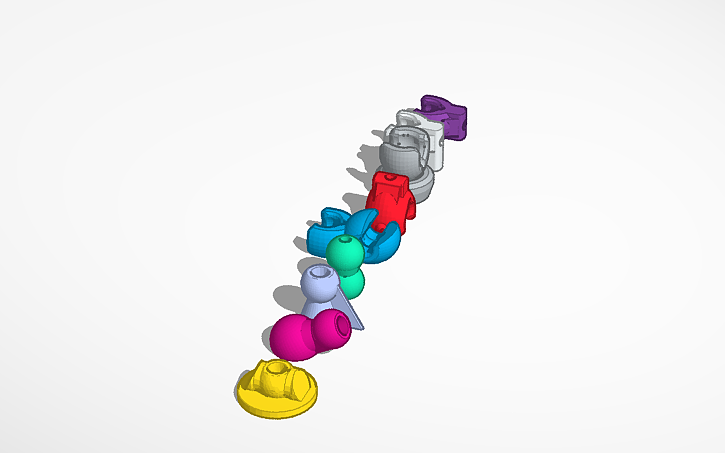 3D design Copy of Joints and Sockets Challenge - Tinkercad