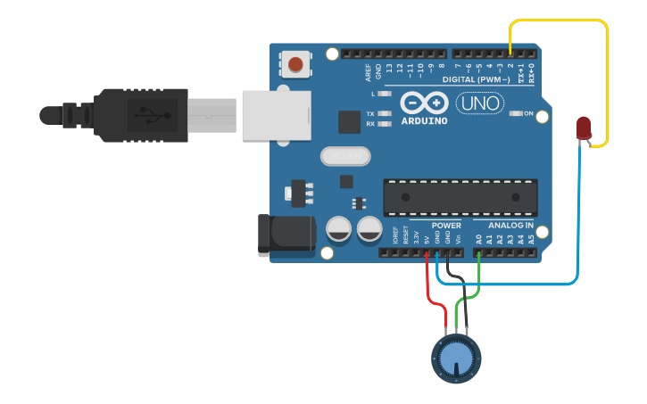 Circuit design PRACTICA4.1 ALEJANDRO GREGORIO LUNA AYALA - Tinkercad