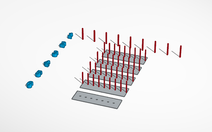 3d Design Method Equally Spaced Holes Tinkercad