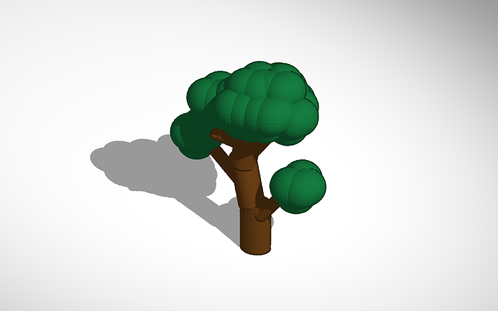 3D design tree - Tinkercad