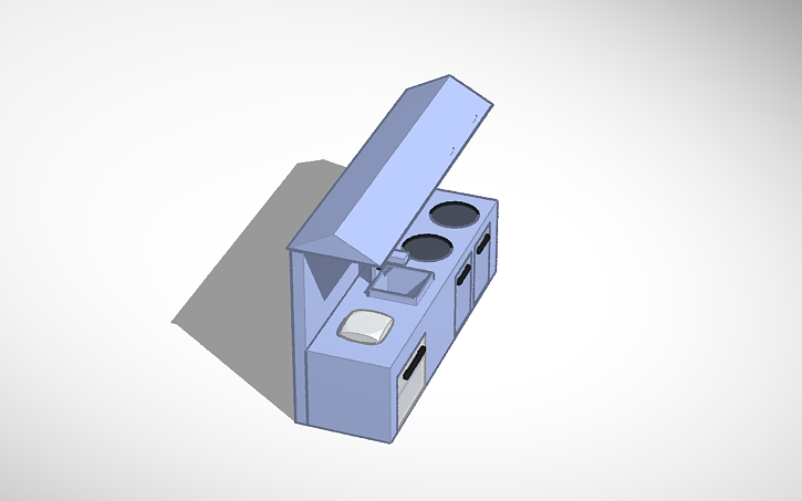 3D design kitchen - Tinkercad