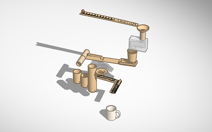3D design My Submission To Rube Goldberg Challenge - Tinkercad