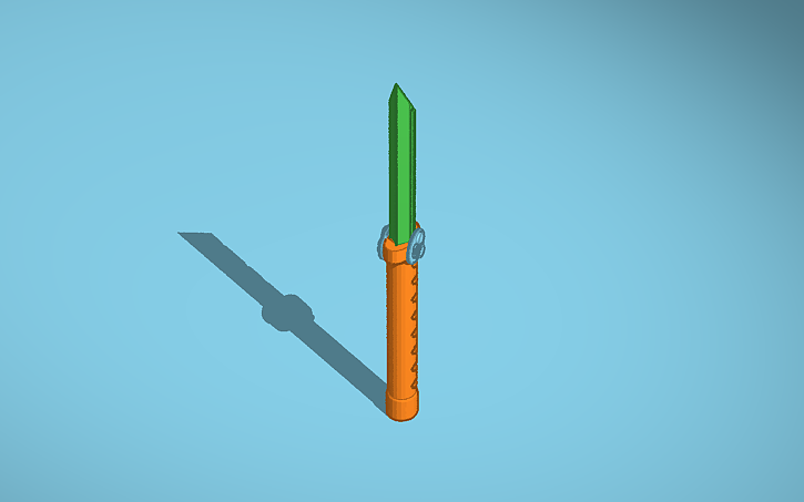 3D design Mickey Mouse Knife - Tinkercad