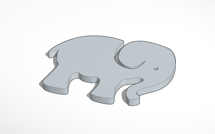 3D design Save the Elephants! - Tinkercad