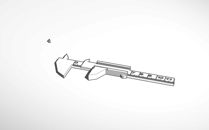 3D design Calipers - Tinkercad