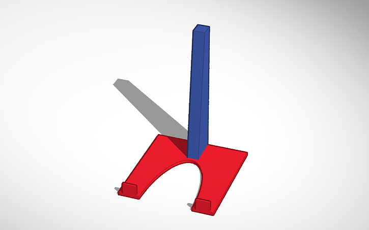 3D design Art Display Stand - Tinkercad
