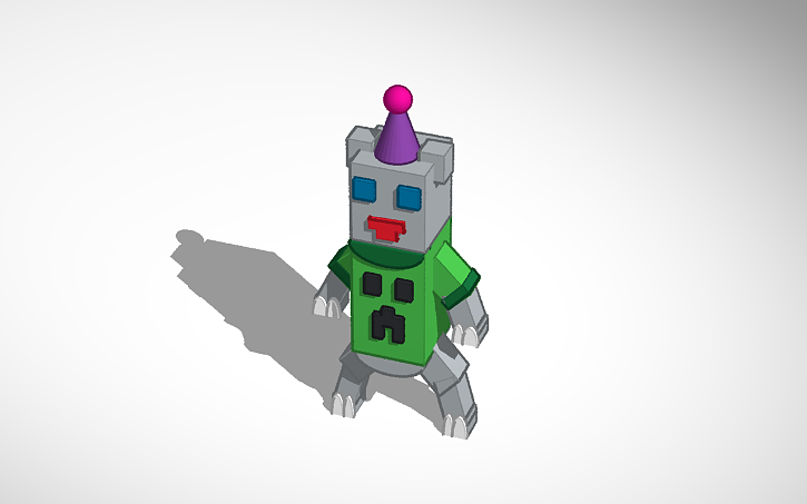 3D design Snow Leopard - Tinkercad