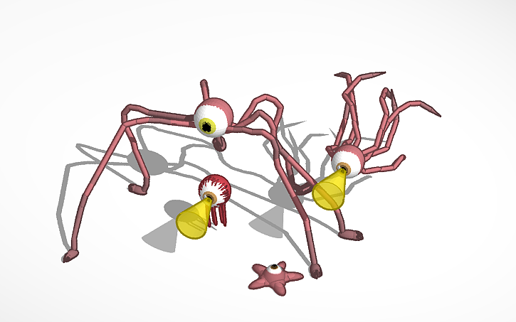 3D design Backrooms Entity 96: The Neighborhood Watch (Wikidot) - Tinkercad