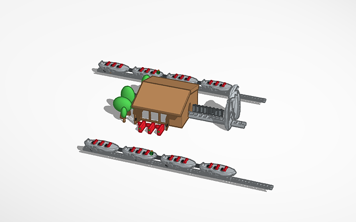 3D design Exquisite Hillar - Tinkercad