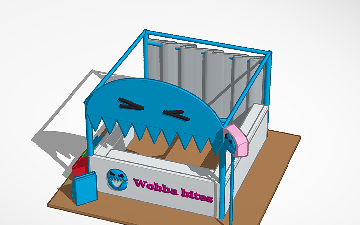 3D design Wobba Bites - Tinkercad