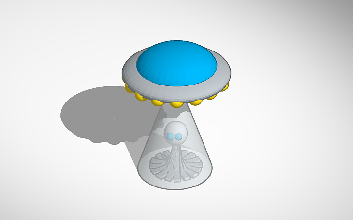 3D design ALIEN - Tinkercad