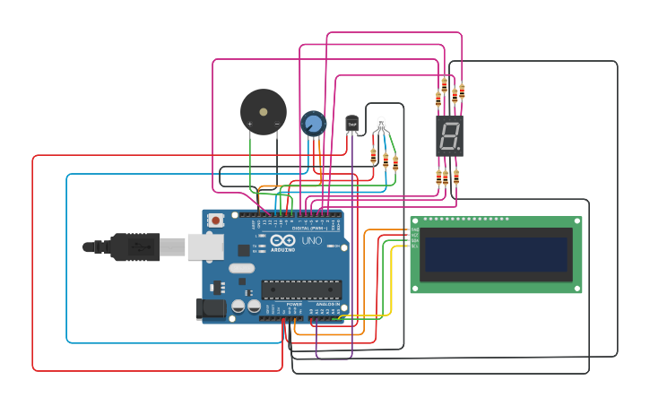 Circuit design 884_Practical No 1_Assign - Tinkercad