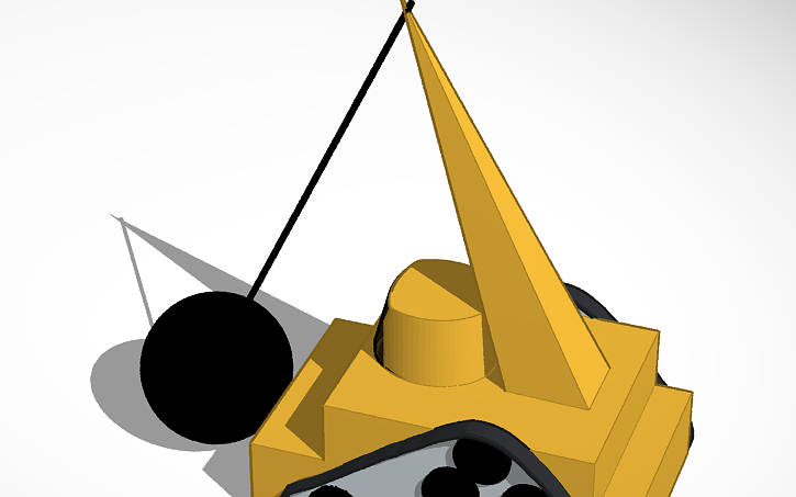 3D design wrecking ball - Tinkercad