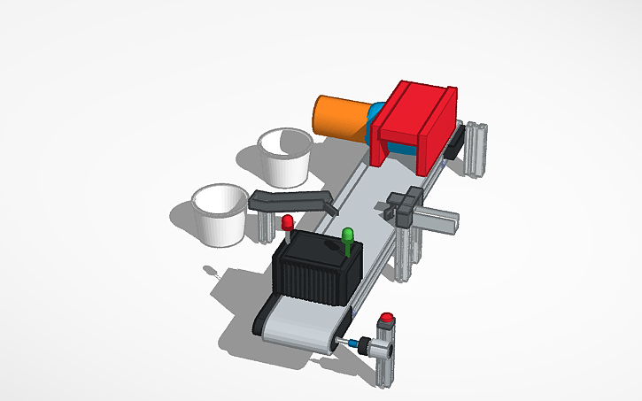 3D design Copy of Conveyor - Tinkercad