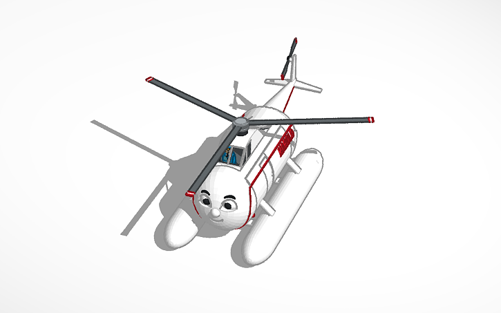 3D design Copy of Harold the Helicopter - Tinkercad