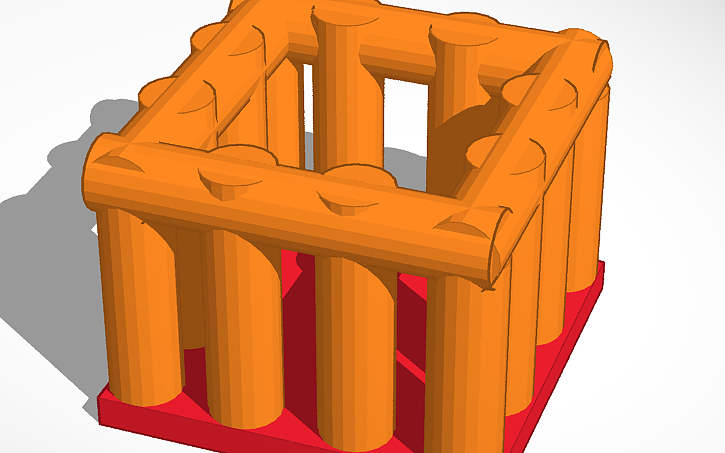 3D design Cage - Tinkercad