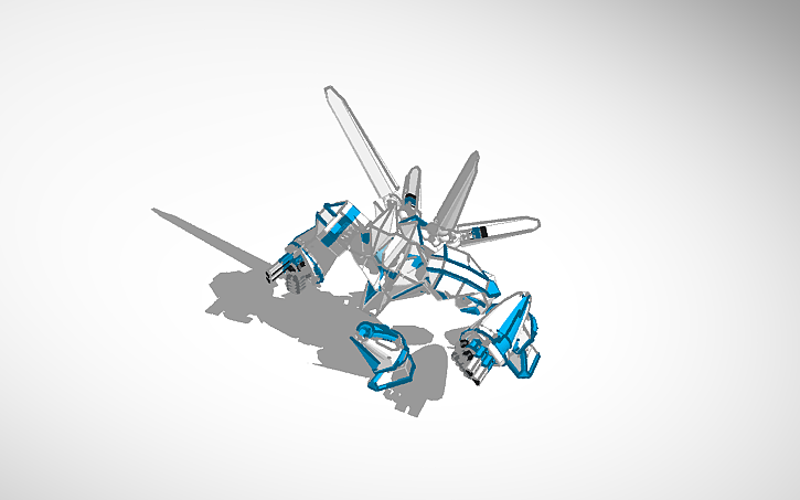 3D design robot/mech/bionix bot mark 2.0 - Tinkercad