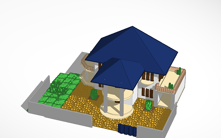 3D design HOME DESAIN by Anggun - Tinkercad