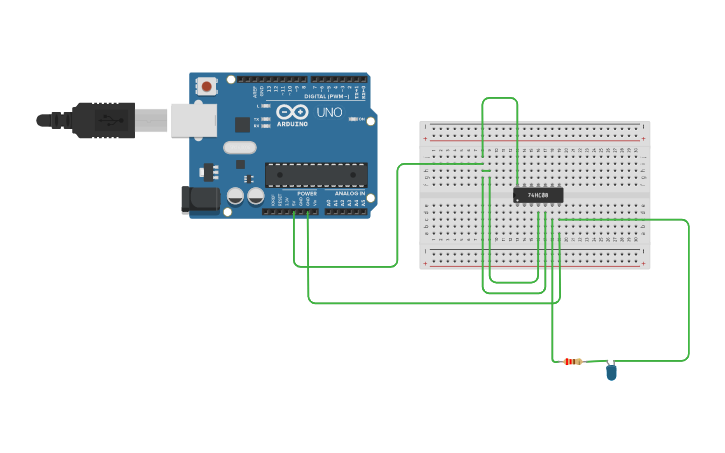 Circuit design and ic - Tinkercad