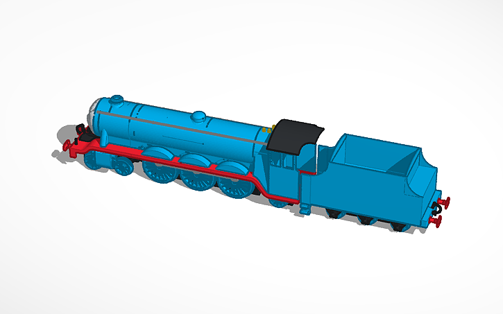 3D design Gordon The Big Blue Engine - Tinkercad