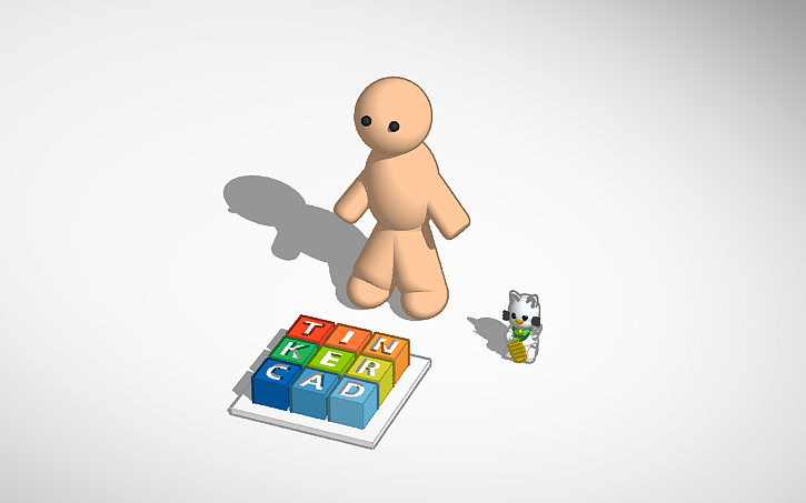 3D design Human - Tinkercad