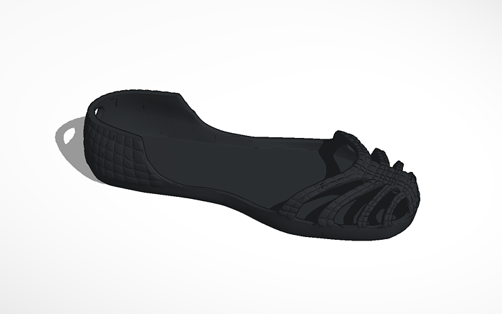 3D design Shoe - Tinkercad