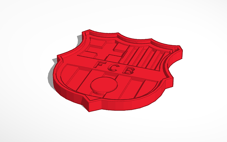 3D design Real Madrid - Tinkercad