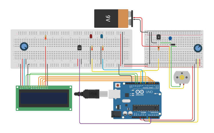 Circuit design Environment Control - Tinkercad
