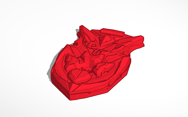 3D design Strike God Chip - Tinkercad