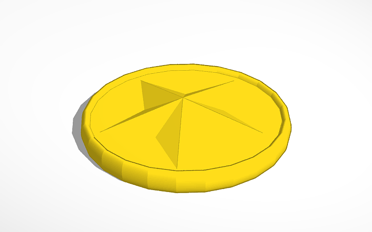 3D design Animal crossing coin - Tinkercad