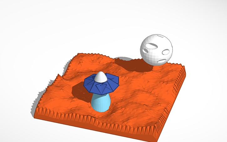 3D design MARS - Tinkercad