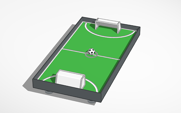 3D design Mini Football Ground - Tinkercad