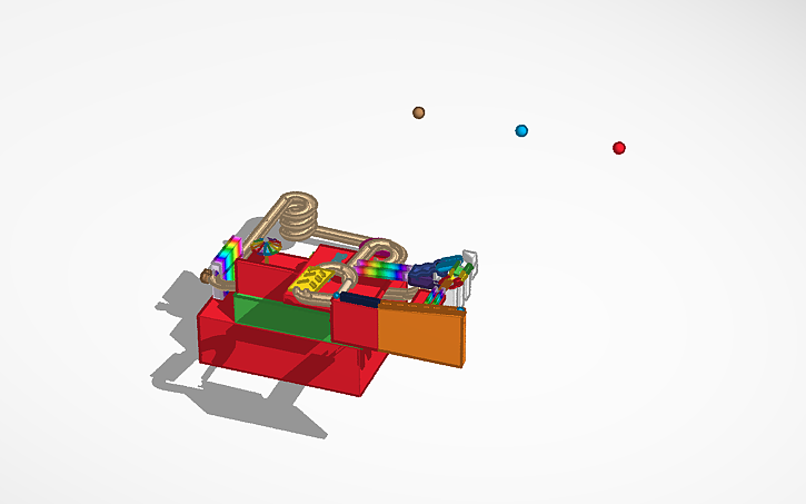 3D design Rube Goldberg Challenge - Tinkercad