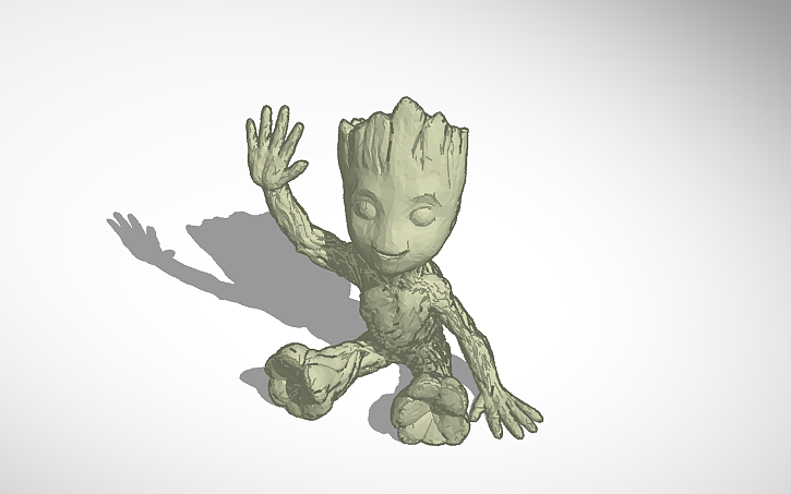 3D design gru - Tinkercad