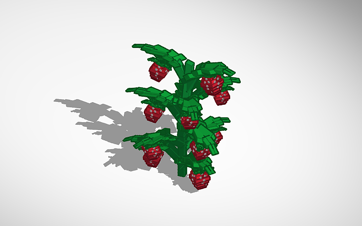 3D design Shaquille Grow a garden elder strawberry P4A - Tinkercad