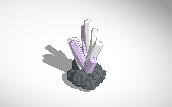 3D design Crystal - Tinkercad