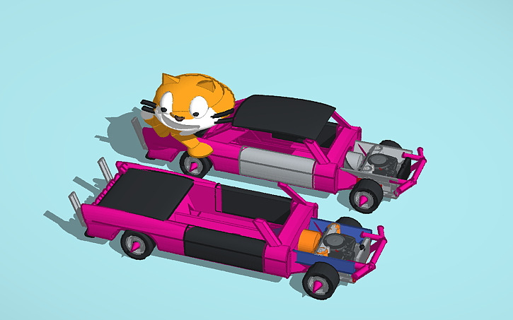 3D design Copy of Light Up a Story with Code Challenge: SCRATCH_CAT ...