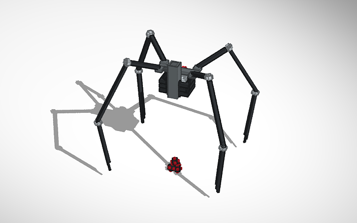 3D design Spidertron 5000 - Tinkercad