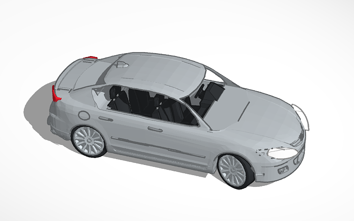 3D design Mazda 3 - Tinkercad