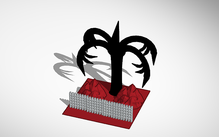 3D design stranger things - Tinkercad