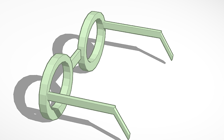 3D design glasses - Tinkercad