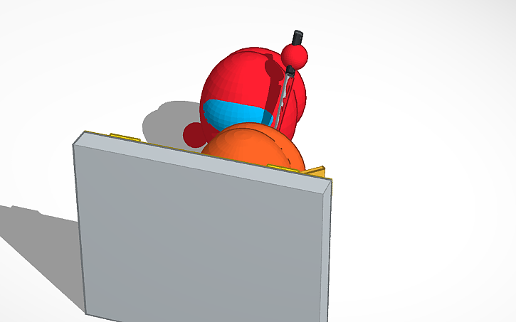 3D design amogus - Tinkercad