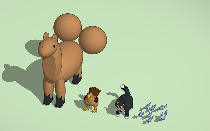 3D design Horsy has a gyatt - Tinkercad